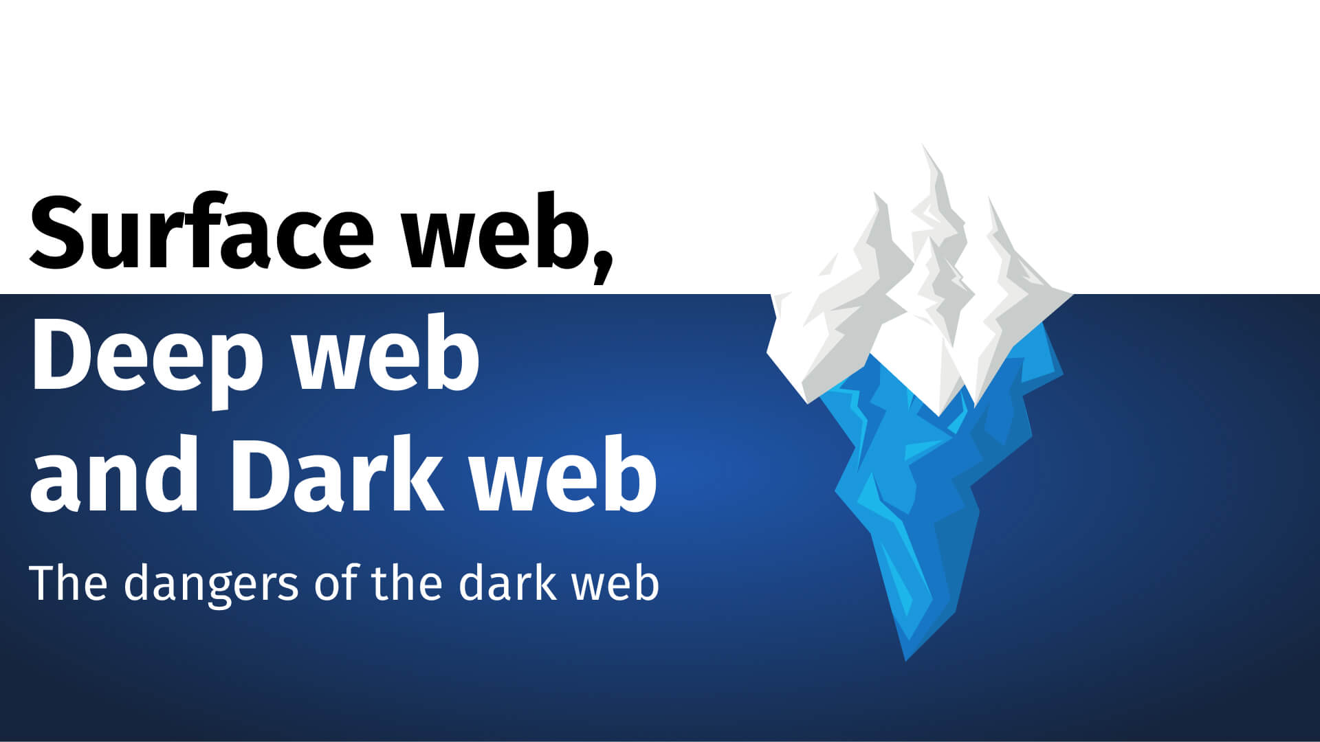 Surface Web, Deep Web, and Dark Web: The dangers of the dark web ...